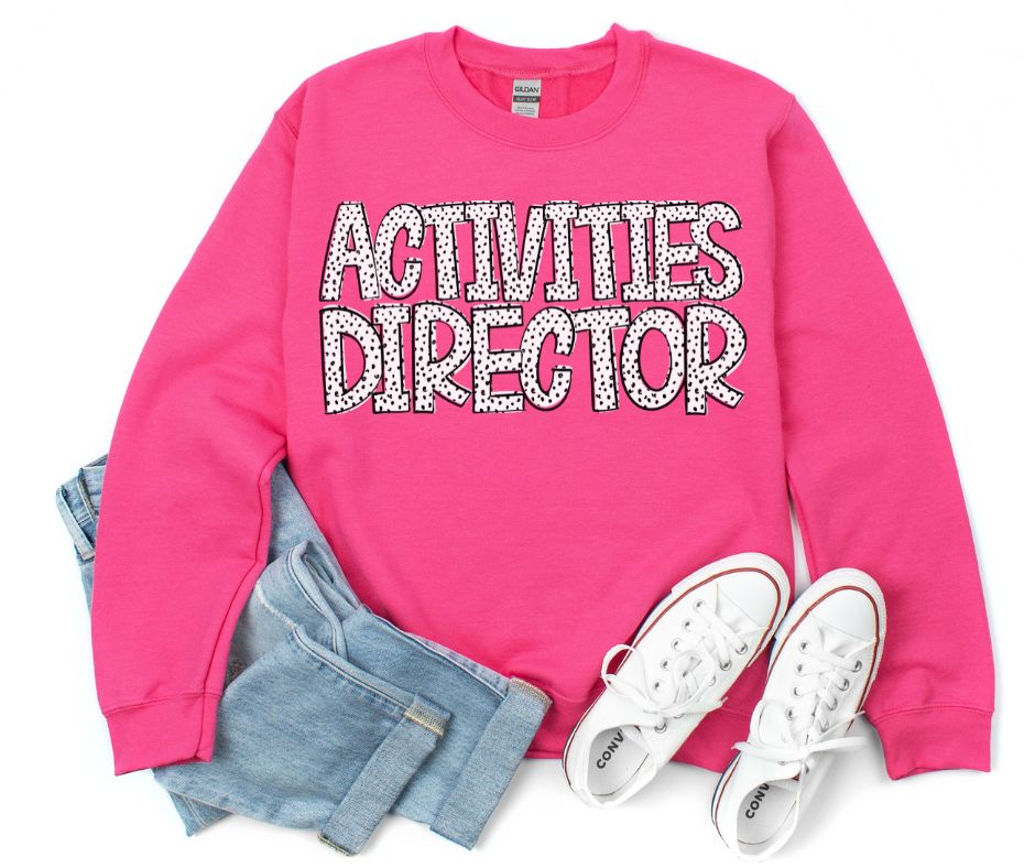 Activities Director (Dottie Names) - DTF – Screen Print Transfers by BEC
