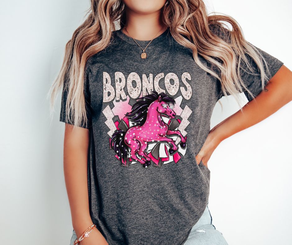 Broncos - Preppy Mascots - DTF – BEC Print & Apparel