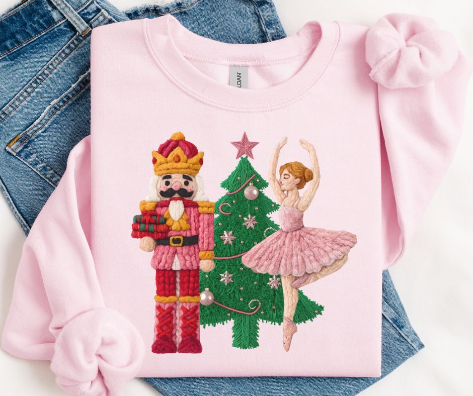 Nutcracker Ballerina (Yarn) - DTF – BEC Print & Apparel